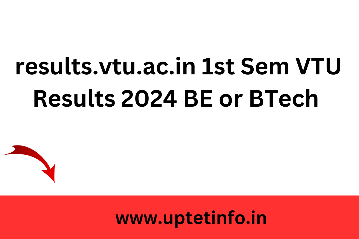 जारी हुवा vtu.ac.in 1st Sem VTU Results 2024 Pdf Link जारी हुवा vtu.ac.in 1st Sem VTU Results 2024 Pdf Link